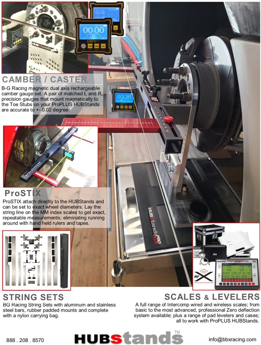 ProPLUS HUBStands brand roller ball hub stands - BBX Racing